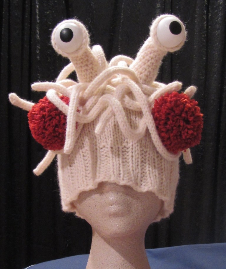 New Pattern Release: Flying Spaghetti Monster Hat – TessKnits.com